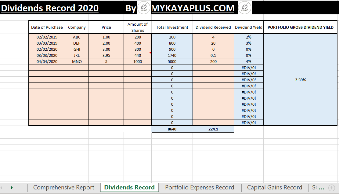 [FREE DOWNLOAD]: The Ultimate Portfolio Tracker & Report Card - Kaya Plus